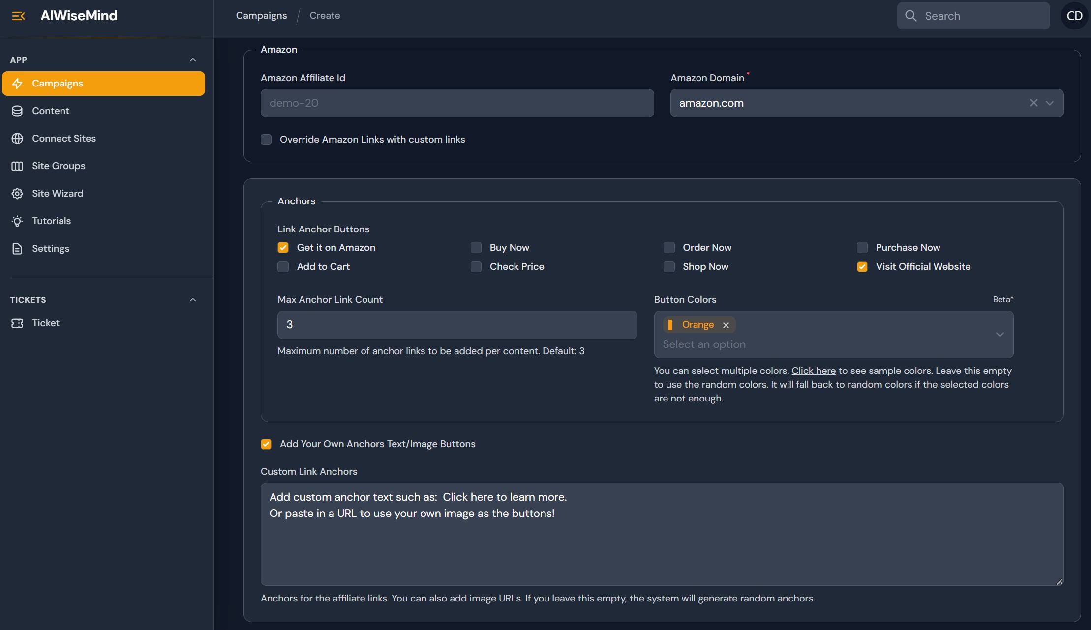 AIWiseMind: AI Content Creation For Affiliate Marketers
